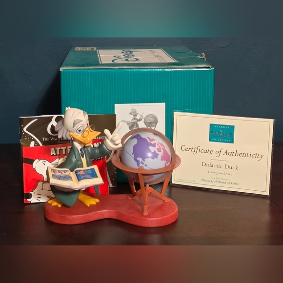 Disney | Other | Wdcc Didactic Duck Ludwig Von Drake | Poshmark